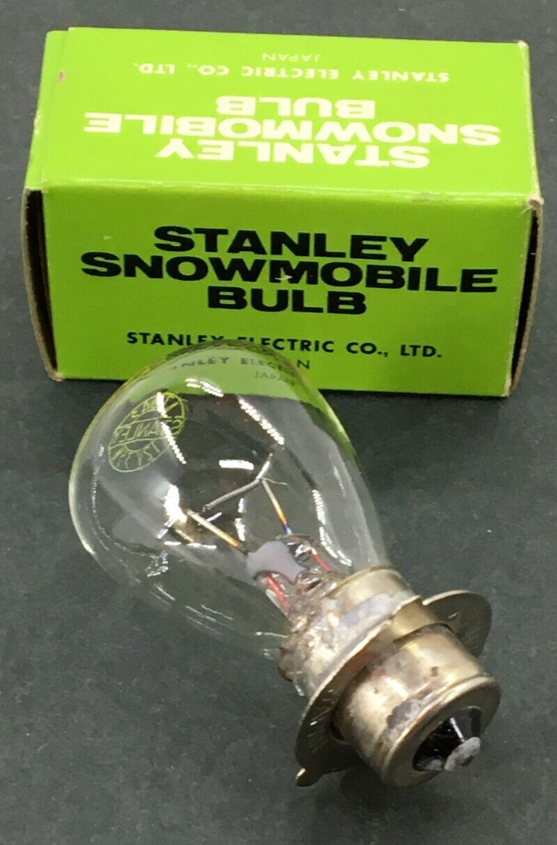 Stanley A7043 / 635J Vintage Snowmobile Headlight Bulb 12V 35W Single ...