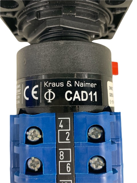Kraus & Naimer Model CAD11 5-position Drum Switch B128 for sale online | eBay