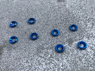 Aluminum Body Savers Washers (8Pcs) for Traxxas X-Maxx XMAXX Blue | eBay
