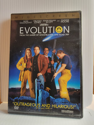 Evolution (DVD, 2001) Widescreen David Duchovny Sean William Scott | eBay