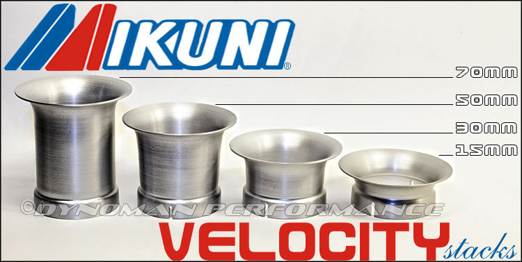 MIKUNI Velocity Stacks VM33 RS36 RS38 RS40 Velocity stack 54mm 55mm KRS ...