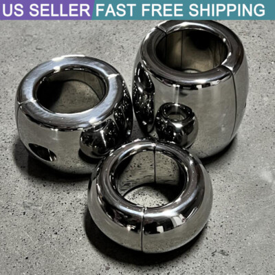 Men Ball Stretcher Weight Heavy Magnetic Stainless Steel Ball ...