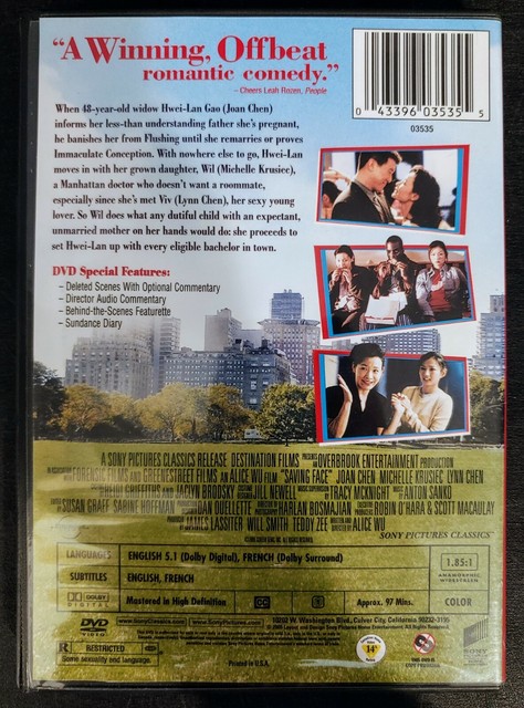 Saving Face Joan Chen Lynn Michelle Krusiec DVD 2005 WS for sale online | eBay