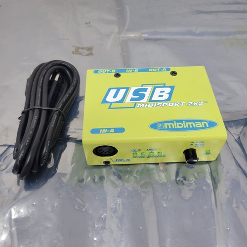 M-Audio Midiman Midisport 2x2 USB MIDI interface d6 | eBay