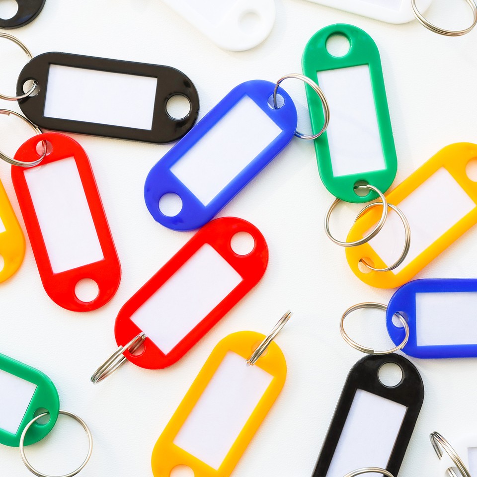 Double Loops Split Rings, 12mm Small Round Key Ring Parts for DIY 48Pcs ...