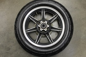 78-81 1980 YAMAHA XS1100 XS 1100 OEM REAR WHEEL BACK RIM W TIRE 130-90 ...