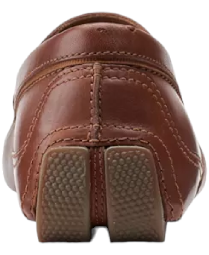 Clarks Men's Markman Plain Leather Drivers Dark Tan | eBay