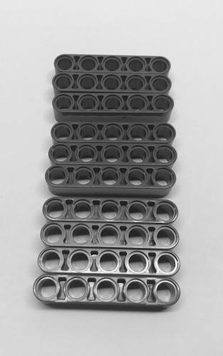 Lego Technik Technic 32316 Liftarm 1x5 breit dunkelgrau NEU 10 Stück ...