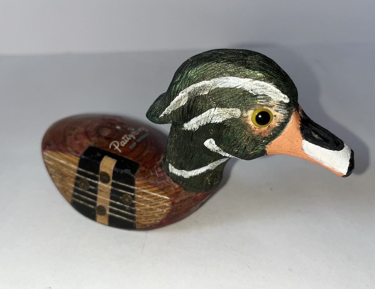 Wood Duck Carving Pattern Photo Essay: A Look Inside A Decoy Carver's