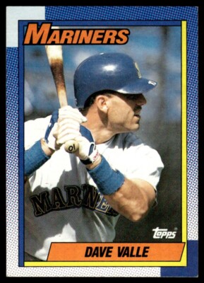 1990 Topps #76 Dave Valle Seattle Mariners | eBay