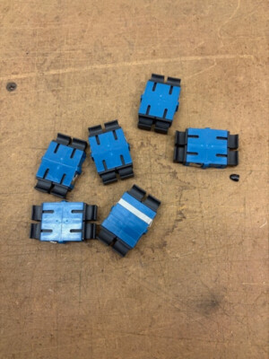 Fiber optic bulkhead adapter SC-SC Duplex lot of 6 | eBay