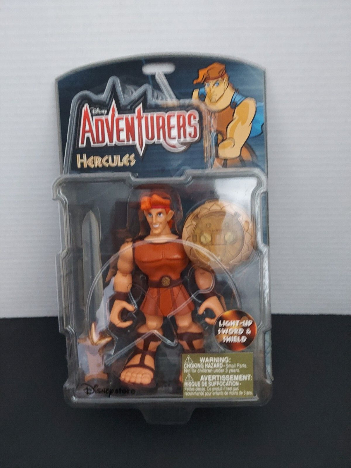 Disney Adventurers 1999 Hercules Action Figure Sword Shield for sale ...