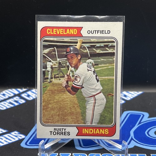 1974 Topps NM-MT Rusty Torres #499 Cleveland Indians NM+ | eBay