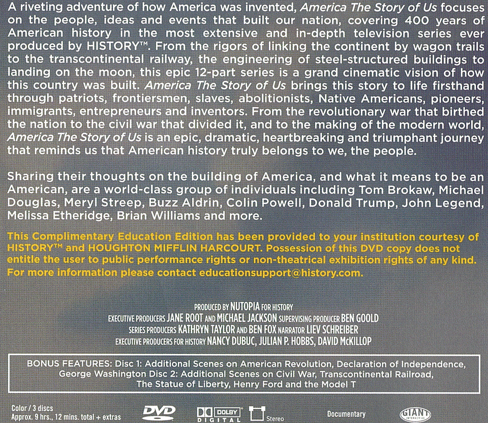 History Channel movies on DVD; 3rd 1 FREE! AETV Network shows ...