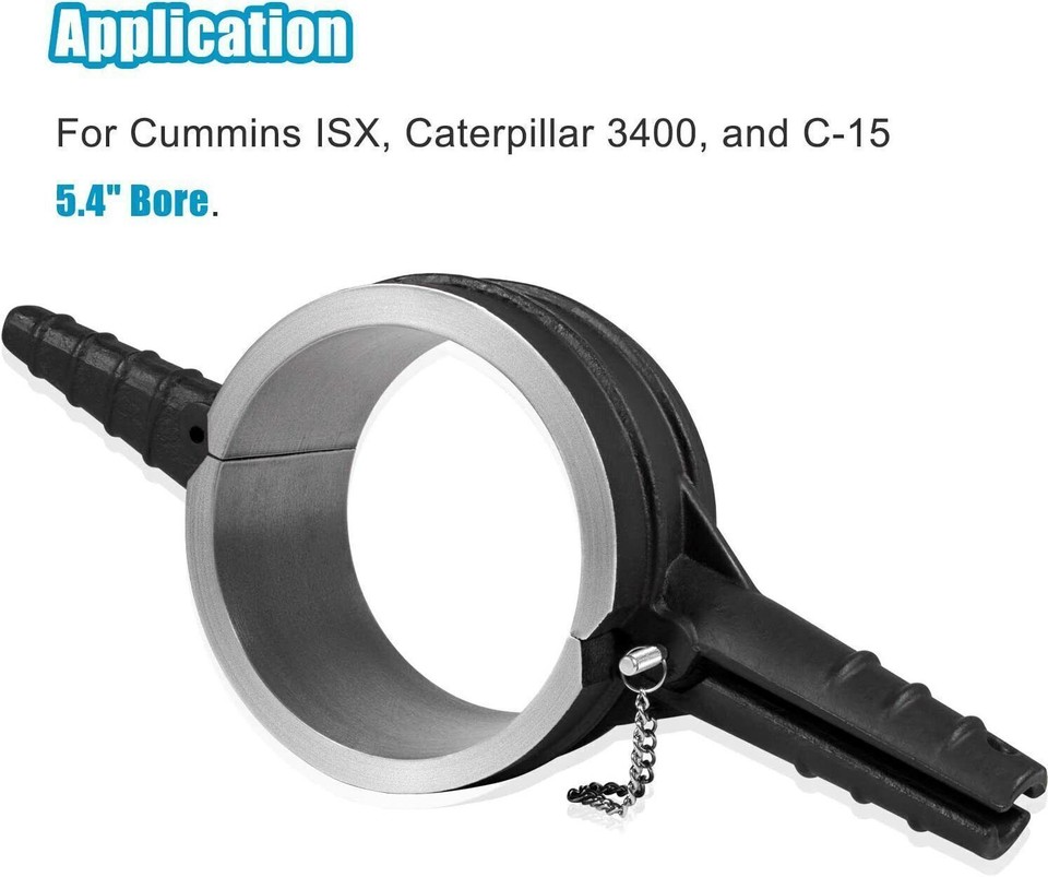 5.4" BORE PISTON RING COMPRESSOR INSTALLER FOR CUMMINS ISX CAT 3400 AND ...