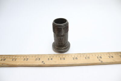 Midline Valve Straight Swivel Meter Bar Galvanized Steel 1" | eBay