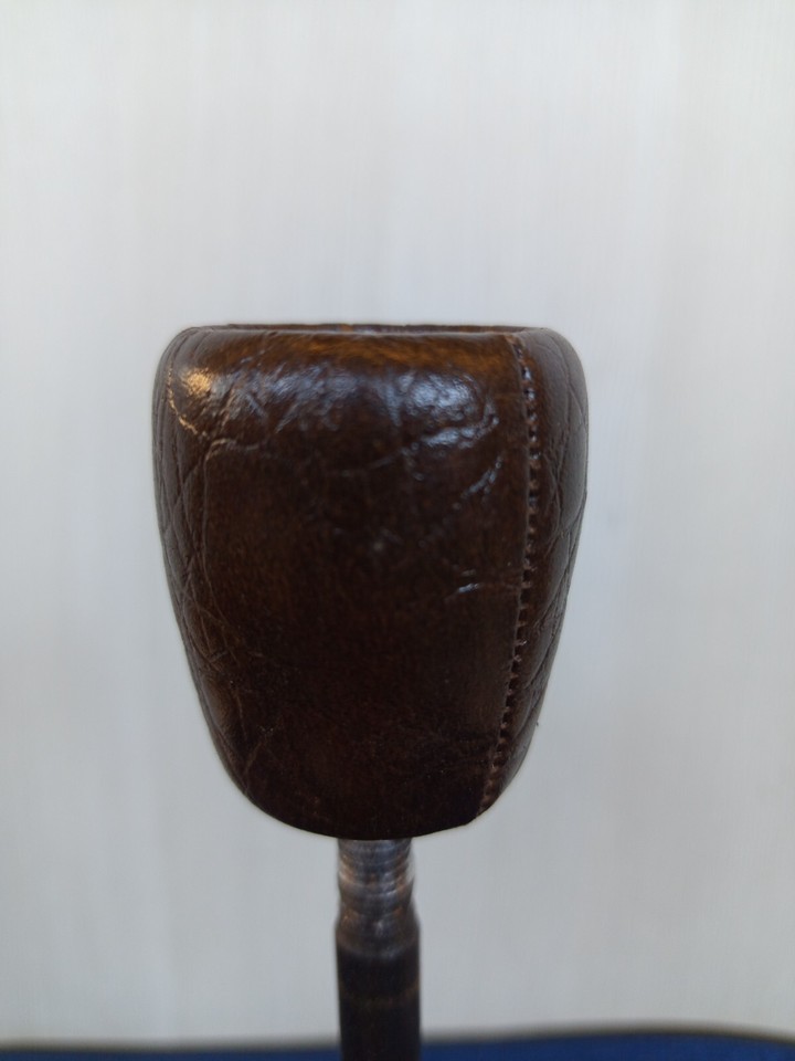 pomello cambio in pelle nos nuovo vintage per Simca 1000 Rallye etc ...