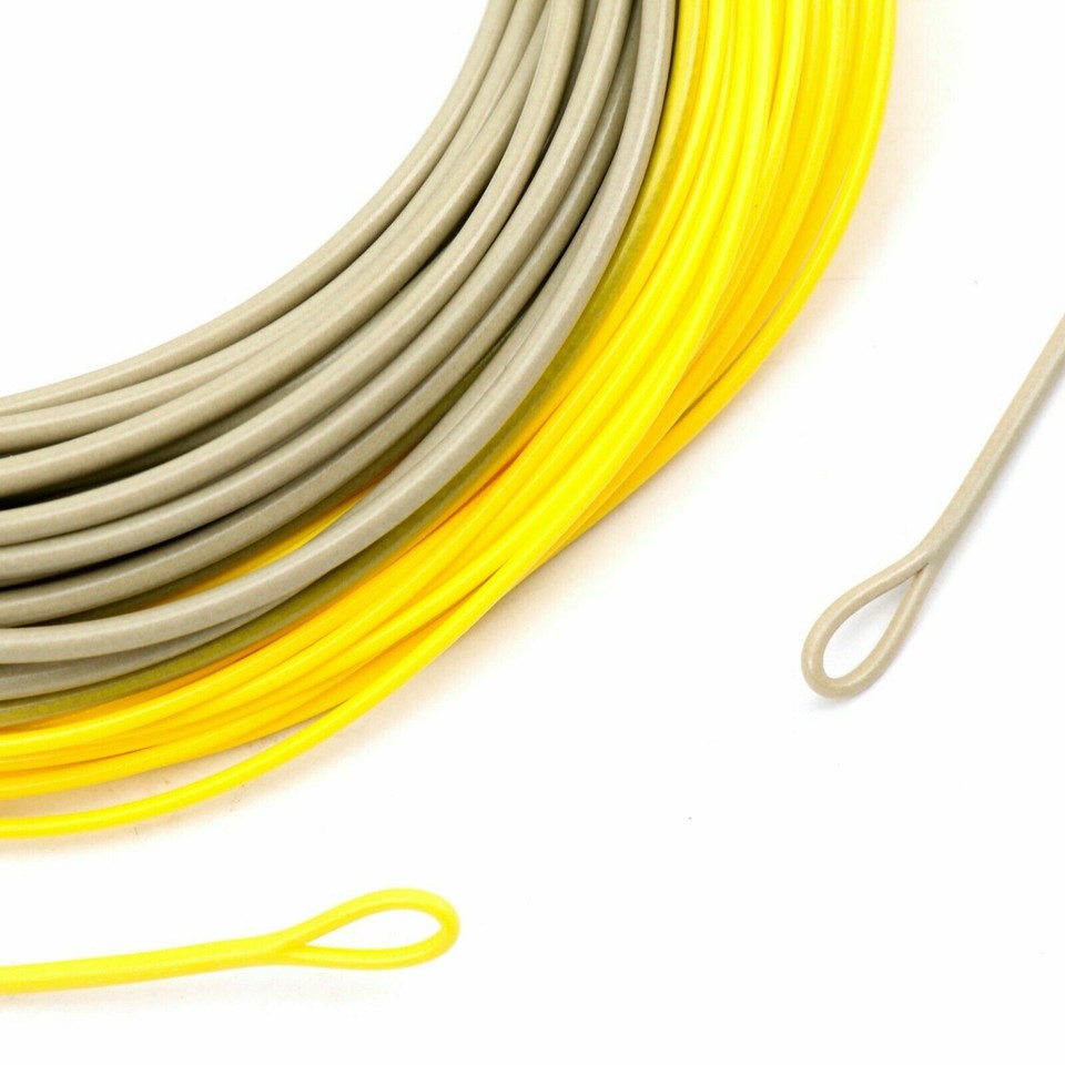 Maxcatch Real Pike Fly Fishing Line WF8F WF10F 100FT with 2 welded ...