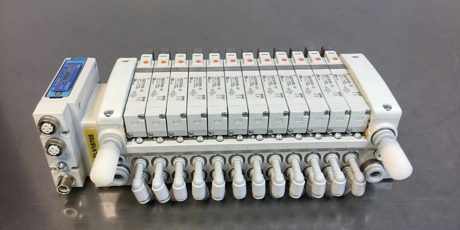 SMC Manifold 12) VQC2101NR-51 valves 1) EX260-SEN1 Ethernet IP 6E | eBay