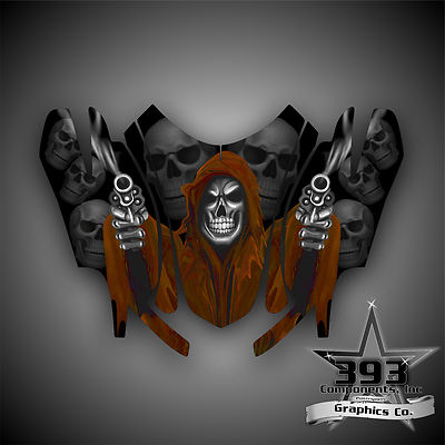 Arctic Cat Firecat Sabercat F5 F6 F7 2003-2006 Graphics Decal Reaper ...