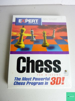 Expert Chess (PC, 1994) - Brand New sealed - Vintage Windows Game ...