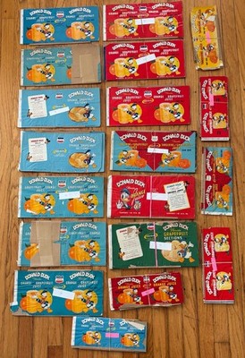 Wholesale 675 x Various Donald Duck Bundled Disney Orange Juice Labels ...