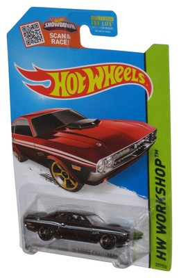 Hot Wheels HW Workshop (2013) Red '71 Dodge Challenger Car 227/250 | eBay