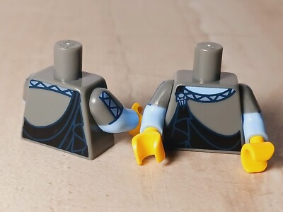 New LEGO Greek Togo Torso Body Part Yellow Hands ADD YOUR HEAD Long ...