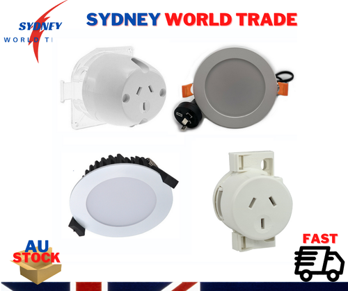 LED Downlight 10W 13W Surface Socket Quick Connect Plug Base 10 Amp ...