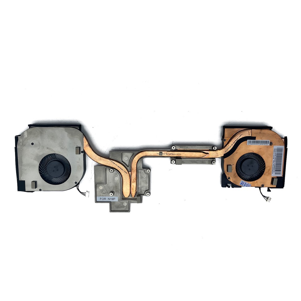 New CPU Cooling Fan and Heatsink For Lenovo Thinkpad P52 P53 02DM015 ...
