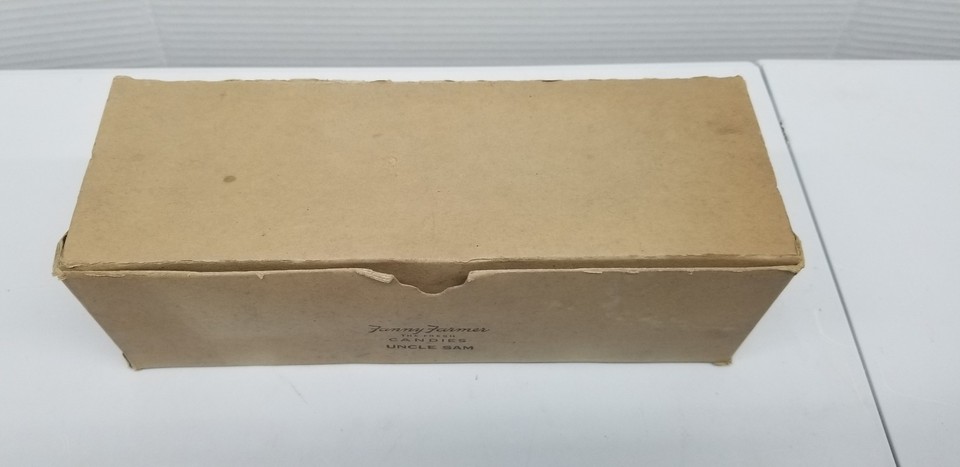 Vintage 1940s Fanny Farmer Candies Uncle Sam Container W/Original Box ...