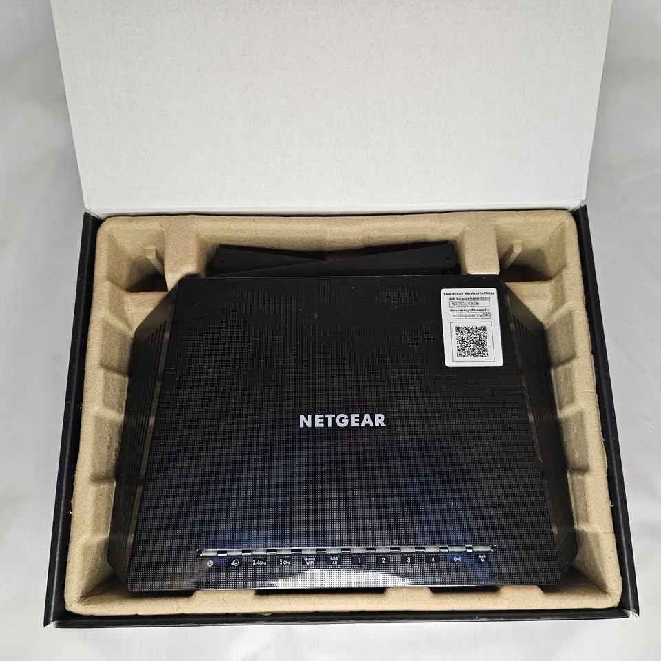 Netgear Nighthawk AC2600 Smart Wifi Router R7450 - No Quick Guide ...
