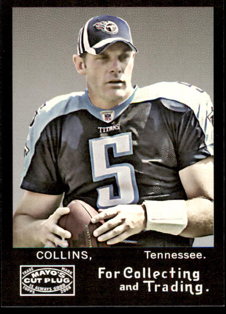 2008 Topps Mayo #163 Kerry Collins Tennessee Titans | eBay