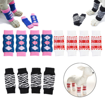Pet Dog Leg Socks Protects Wounds Brace Helps Arthritis Dogs Pet ...