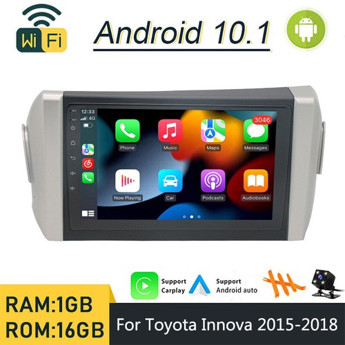 Android Car Stereo Radio GPS Navi WIFI Carplay For Toyota Innova 2015 ...
