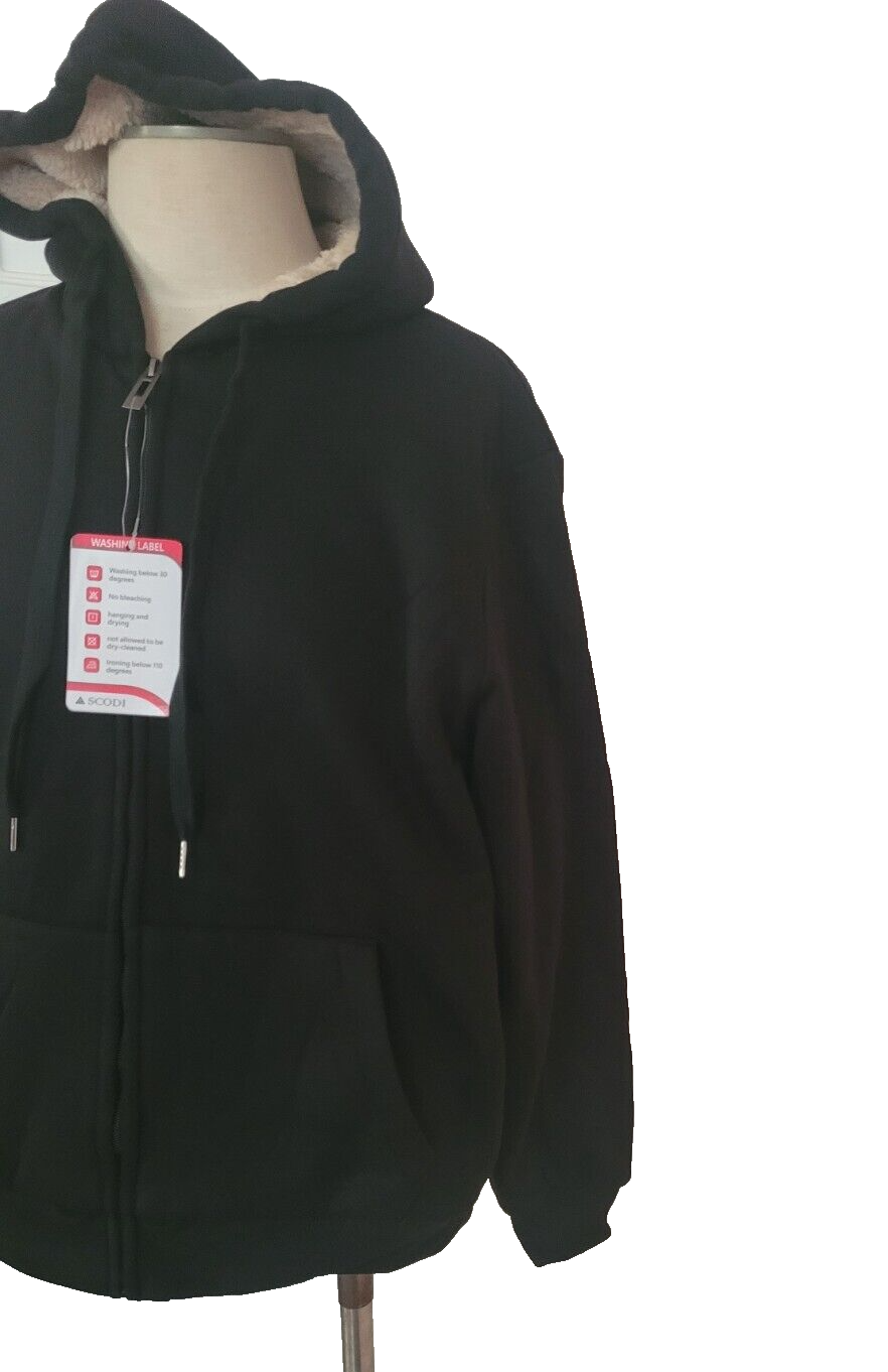 Speedrun Scodi men's jacket. Temp control, Black, Fleece, Size L | eBay