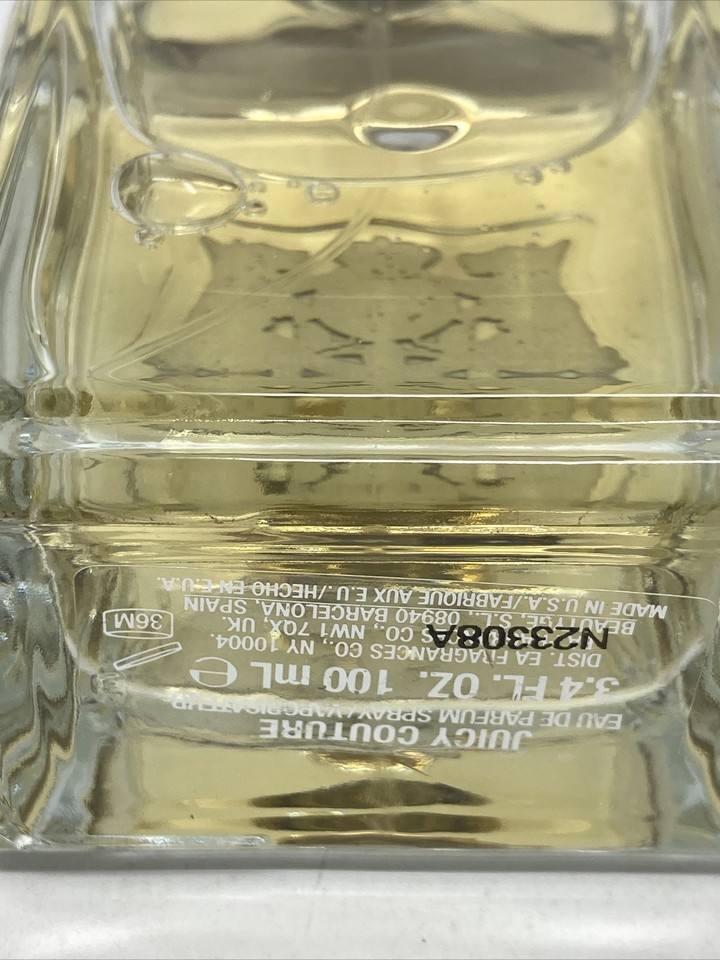 JUICY COUTURE Perfume 3.4 oz edp Women 3.3 100 ml Free Shipping ...