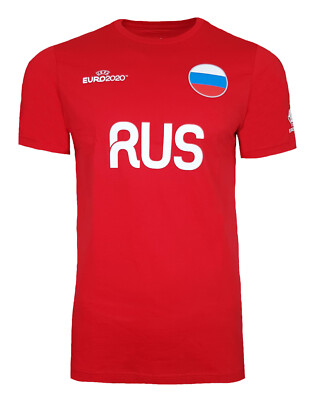 Russia Flag T Shirt Mens S M L XL РОССИЯ Russian National Football Team ...