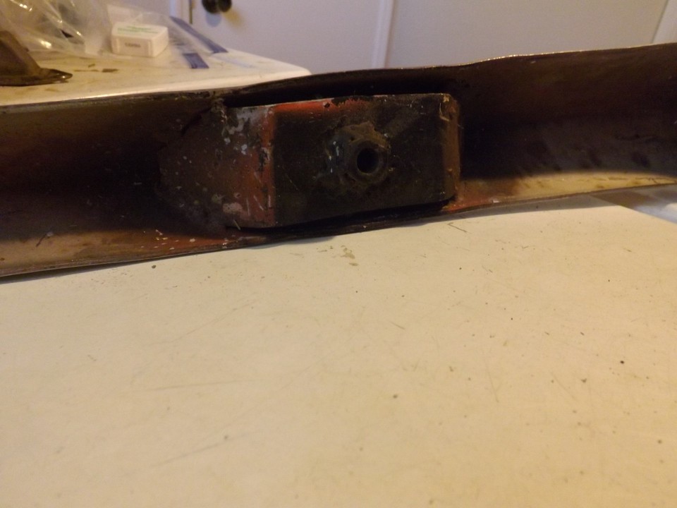 1958 58 1959 59 1960 60 CORVETTE CHEVY OEM GM LEFT REAR BUMPER END WRAP ...