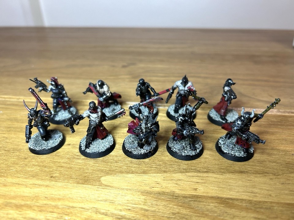 40k Chaos Cultist and Traitor Guard, Aspiring Champion, Chaos Space ...