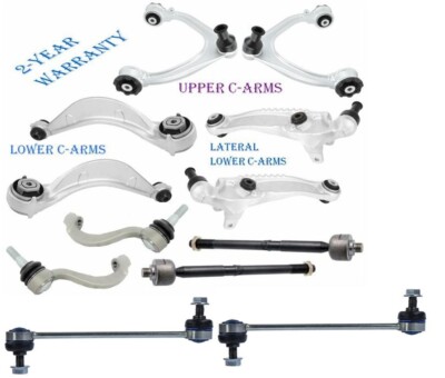 RANGE ROVER VELAR DROP LINK + TIE ROD & WISHBONE / SUSPENSION ARM FRONT ...