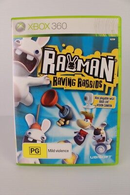 Rayman Raving Rabbids - With Manual - XBOX 360 - PAL | eBay
