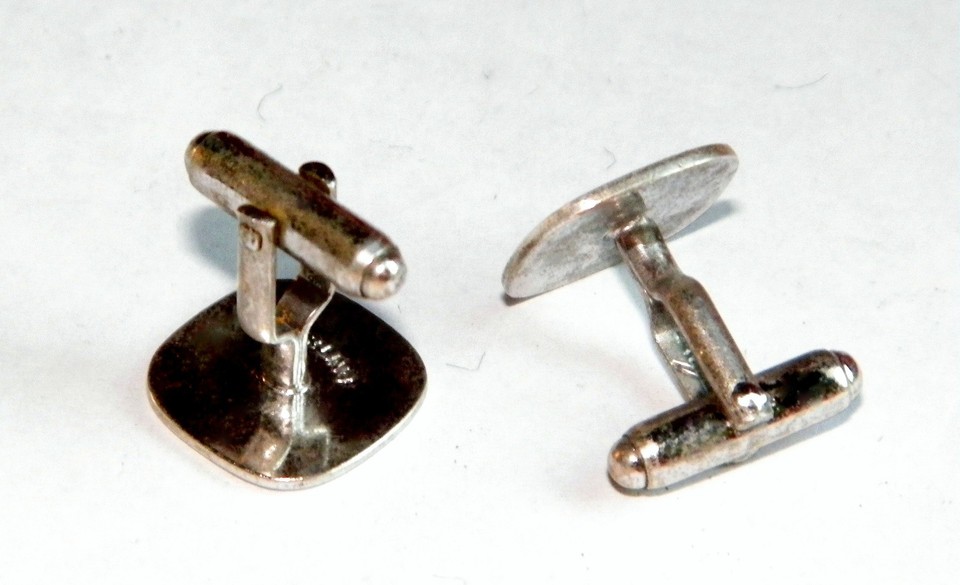 VINTAGE PAIR OF 1960'S STERLING CUFFLINKS BY ANSON | eBay