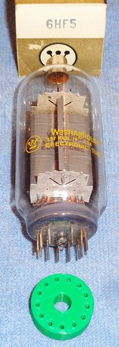 1 NOS 6HF5 Vacuum Tube - 28 Watts for Drake Swan Hallicrafters Galaxy ...