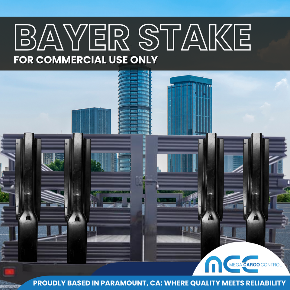 12 Pack 12" Bayer Style Stake Body Stakes for Stake Trucks Flatbeds and ...