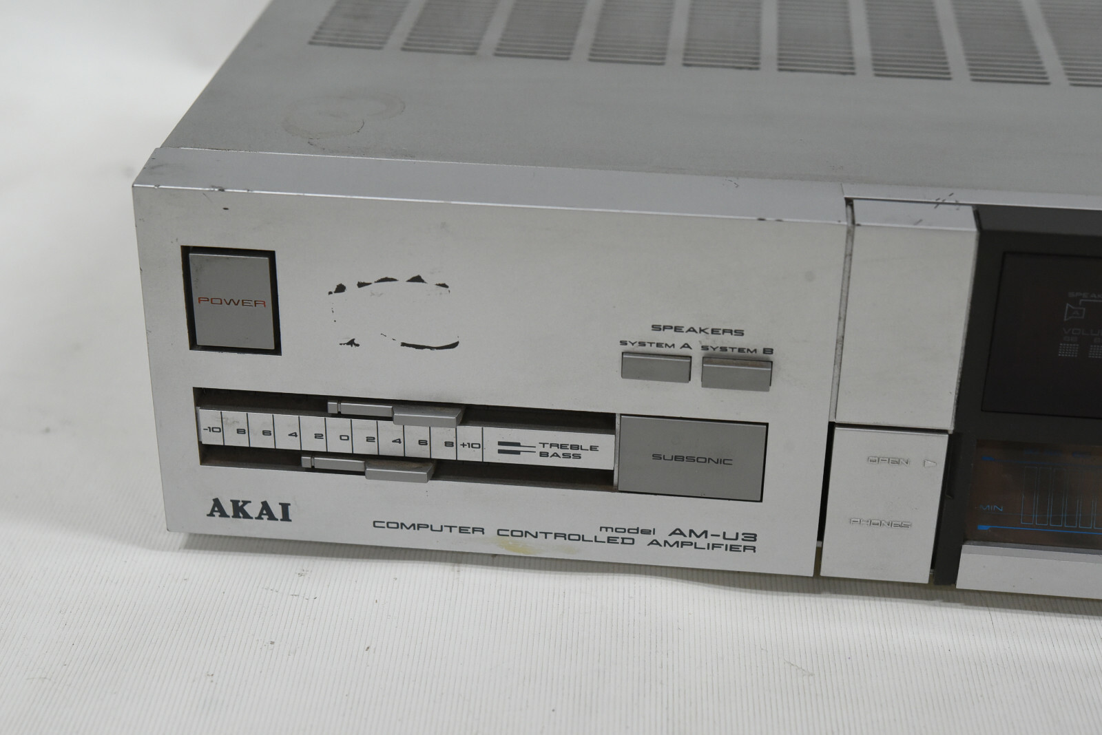 Akai AM-U3 Stereo Integrated Amplifier - Computer Controlled -Vintage ...