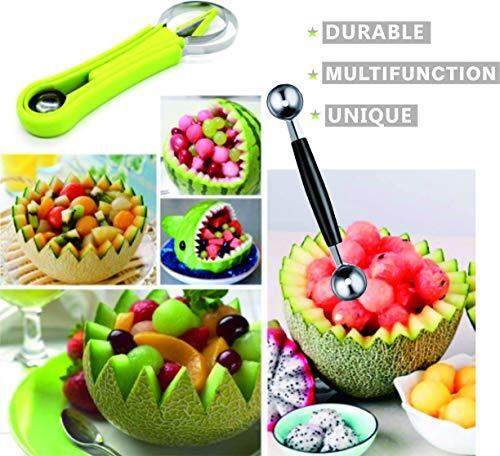 Fruit Carving Tools Set Fruit Peeler Melon Baller Scoop Kitchen Tools ...