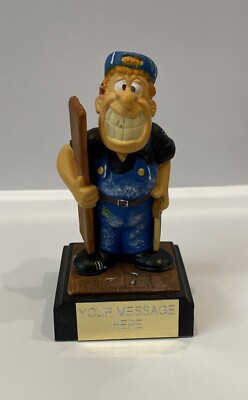 BEST Handyman, Dad Thank You. Award TROPHY GIFT PERSONALISED 10.5cm ...
