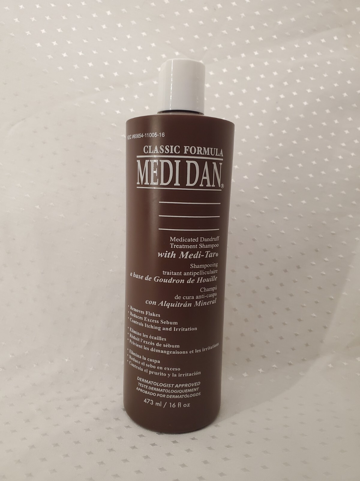 Clubman Medi Dan Classic Medicated Dandruff Treatment Shampoo 16 fl. oz ...