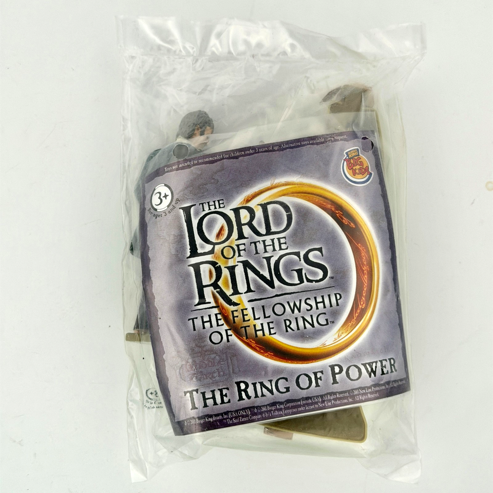 LOTR Bilbo Baggins Lord Of The Rings Fellowship Burger King Kids Meal ...